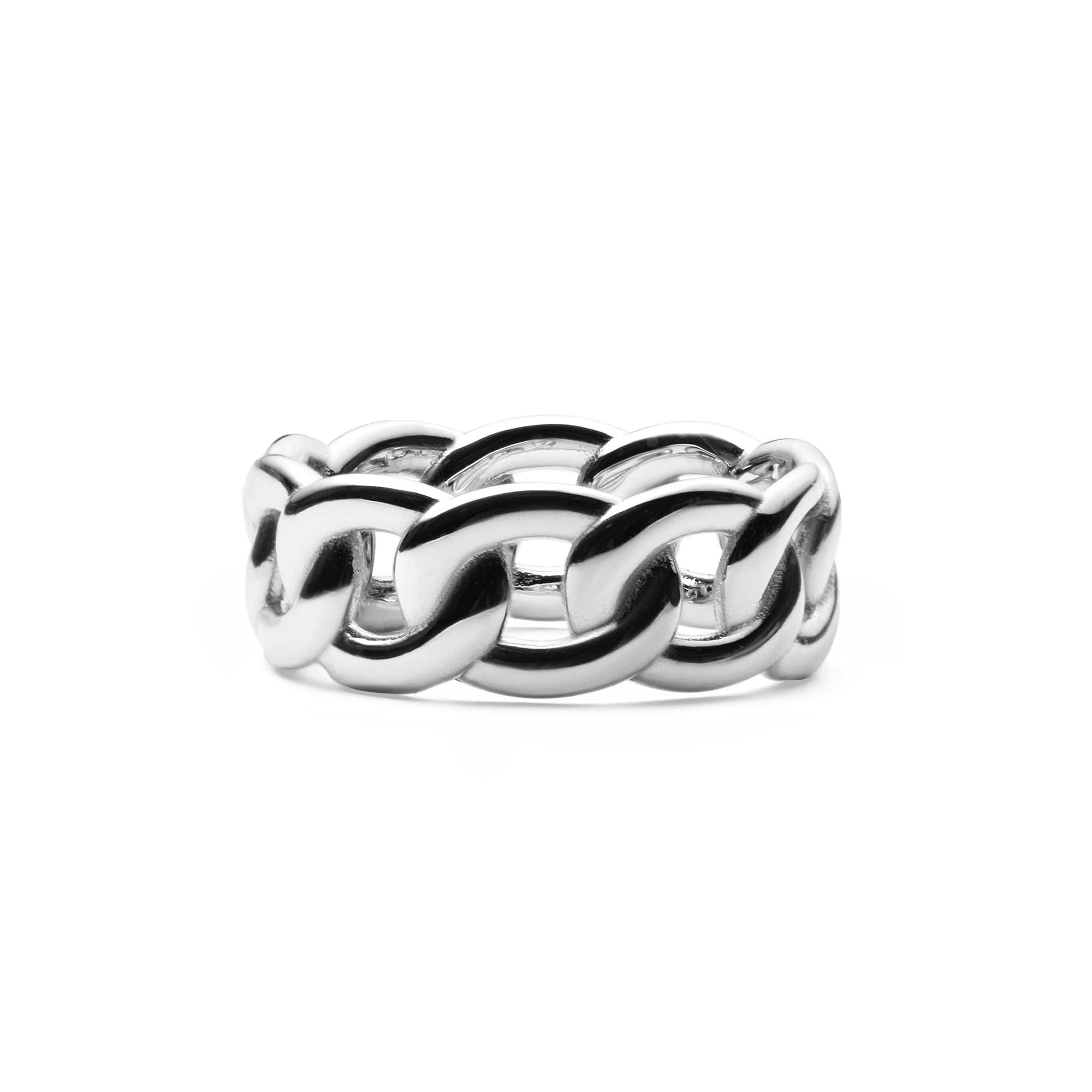 Chunky Chain Ring Silver