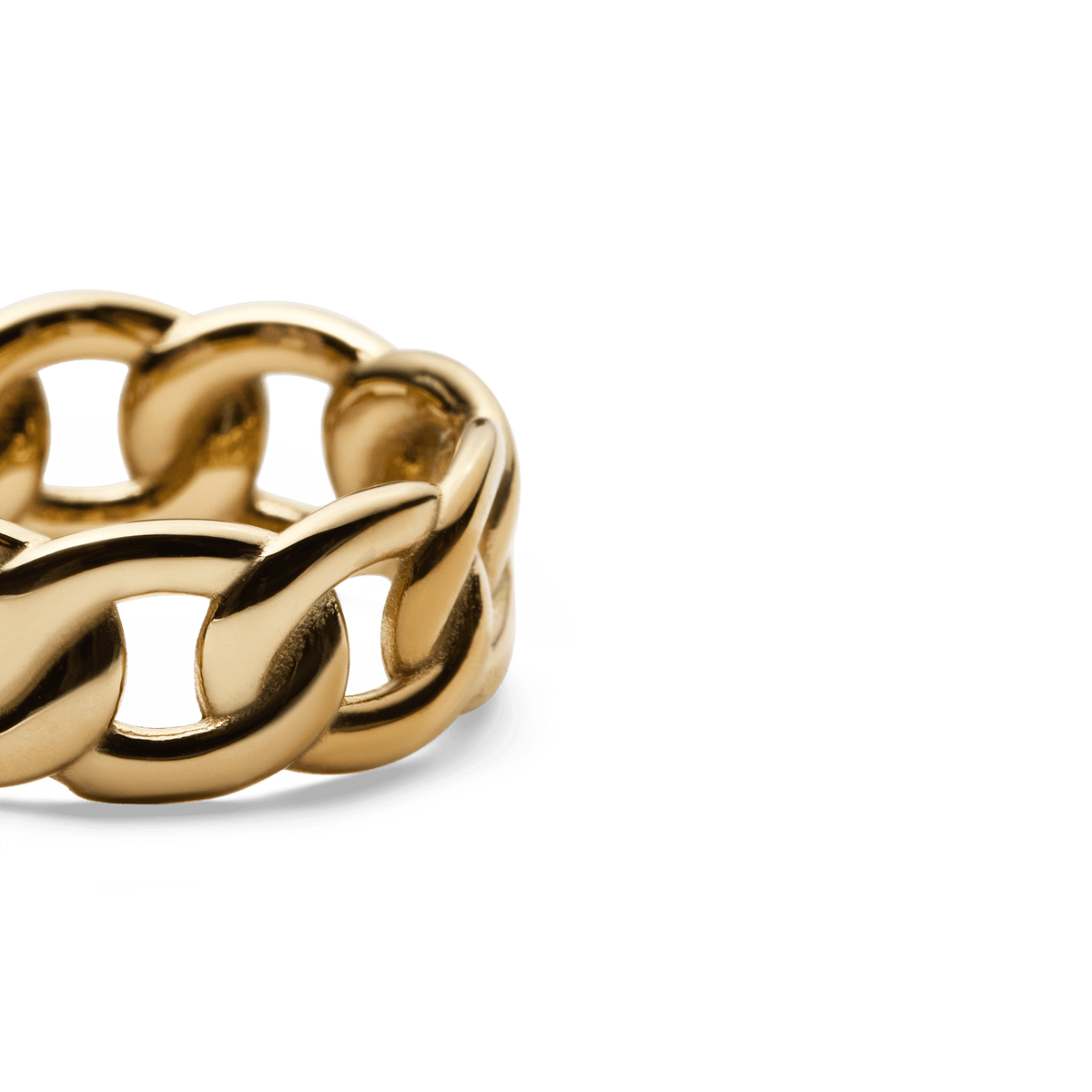 Chunky Chain Ring Gold | DW