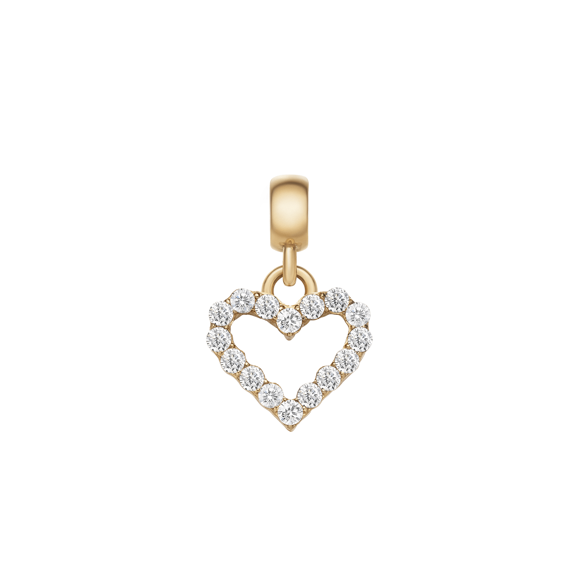 Heart Contour - Heart silhouette in gold | DW