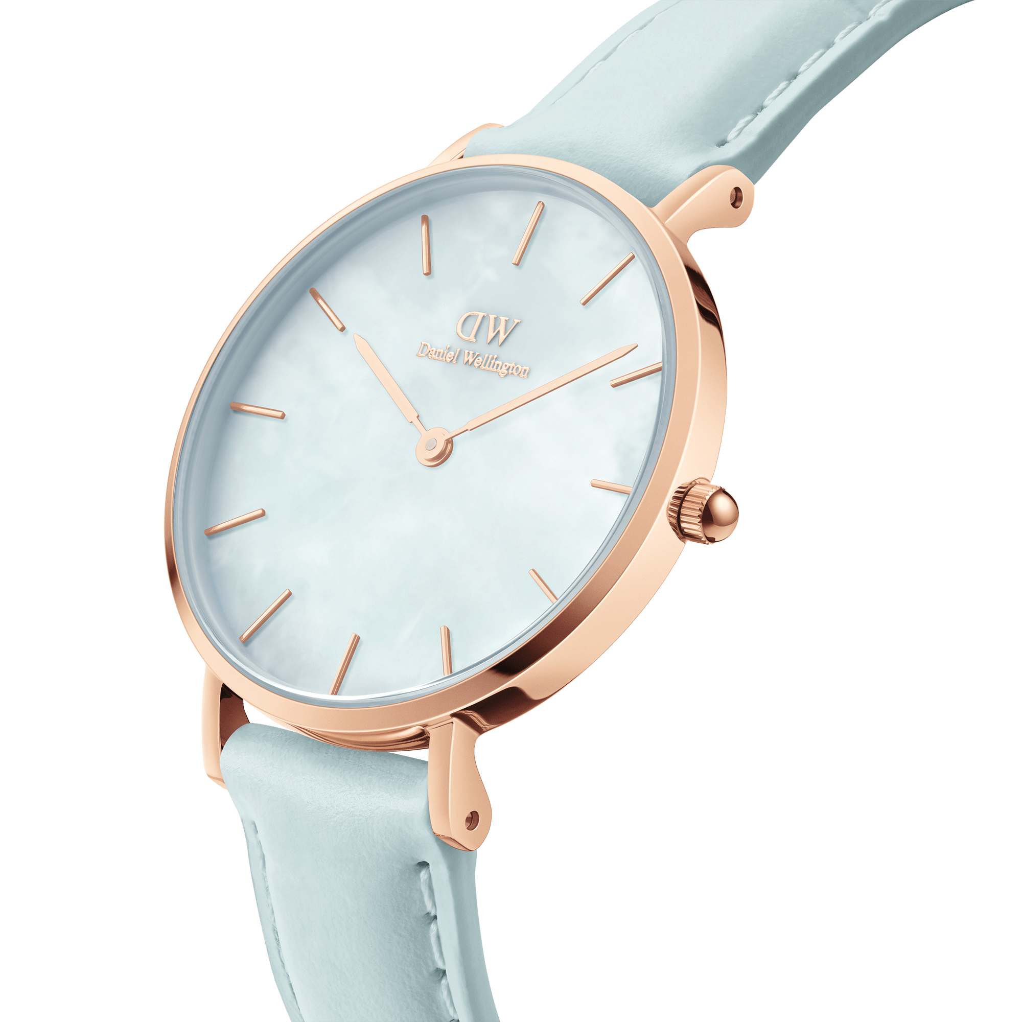 Petite Bluebell - Women's watch in pastel blue | DW