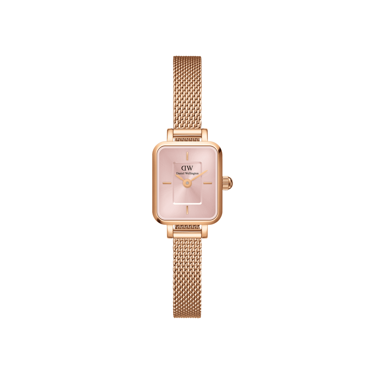 Quadro mini-blush square dial watch for women | DW