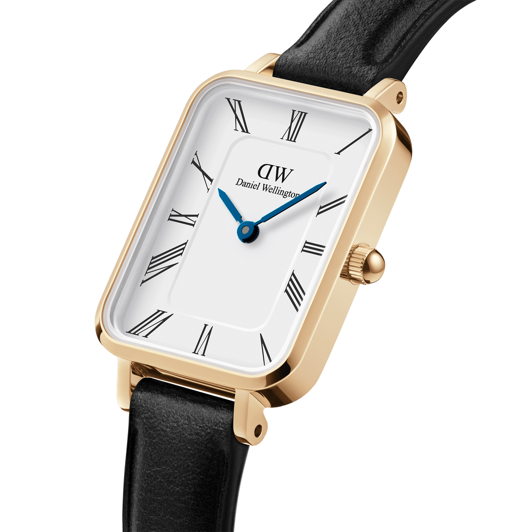 Quadro Roman Numerals Sheffield Gold | DW