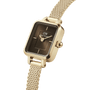 Quadro mini-amber square dial watch for women | DW