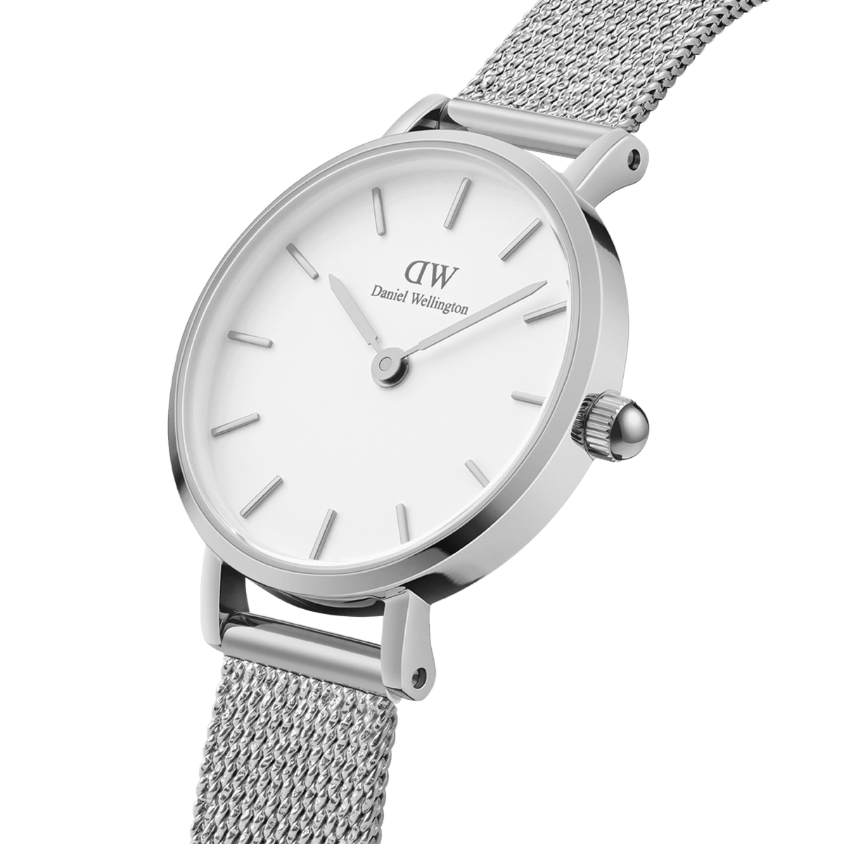 Petite Pressed Sterling - Small silver watch for women | DW
